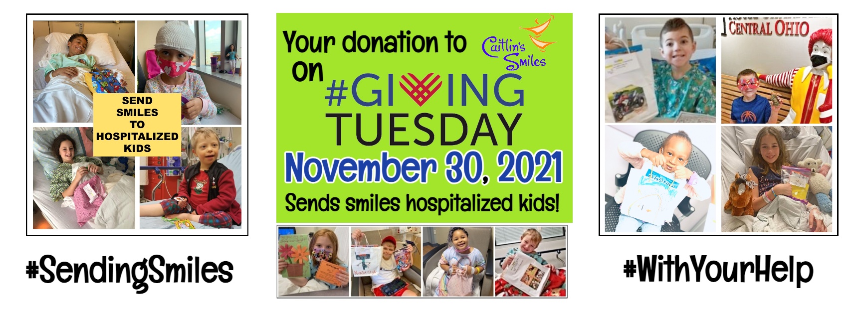 Giving Tuesday & End of Year Donations – Caitlin's Smiles